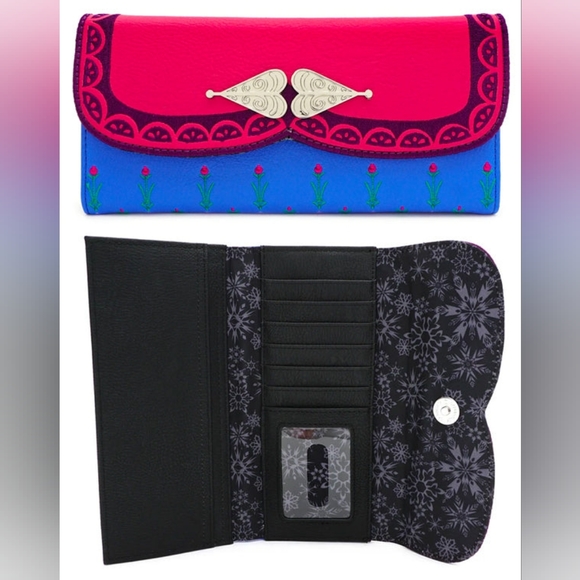 Loungefly | Bags | Loungefly Frozen Anna Wallet | Poshmark